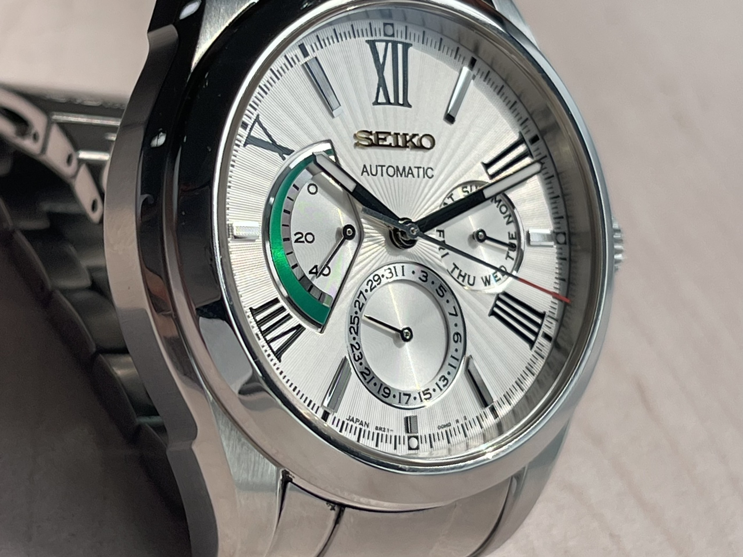 SEIKO BRIGHTZ BACARDI GREEN LIMITED EDITION - SDGC007 - 41mm - HASHI